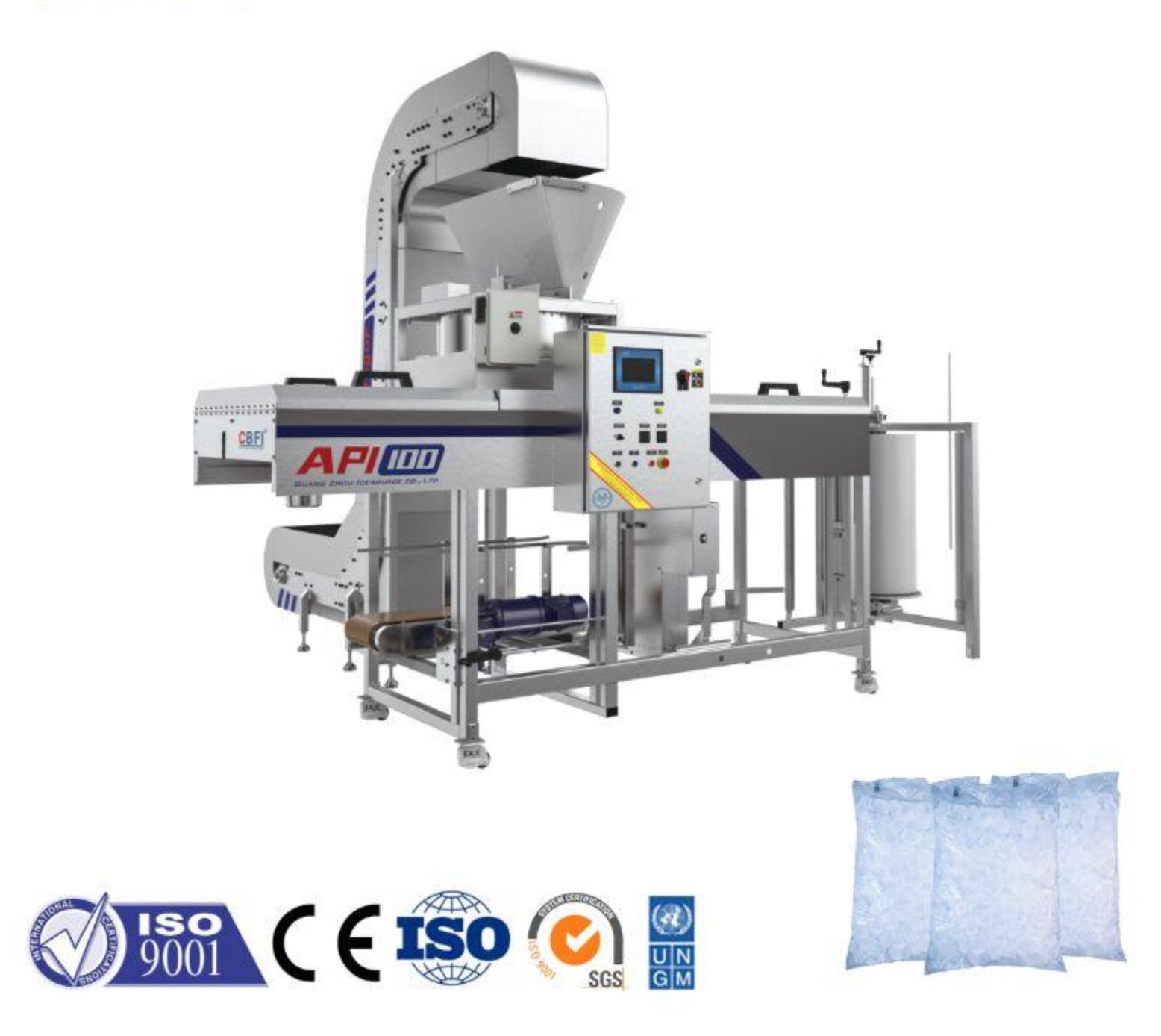 ICEPRO Automatic Ice Bagging Machine – ICETEC New Zealand