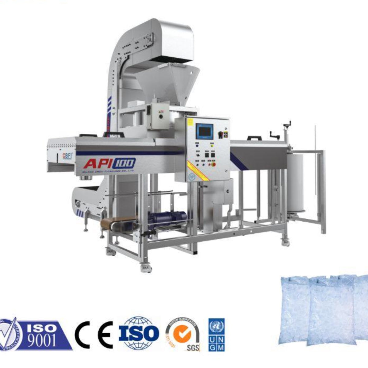 ICEPRO Automatic Ice Bagging Machine – ICETEC New Zealand
